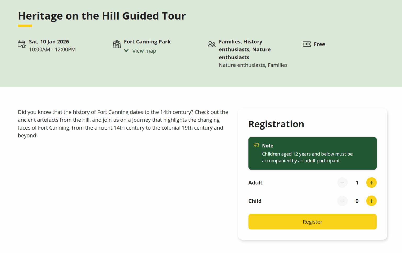 You Can Go On Free & Guided Nature Tours With NParks