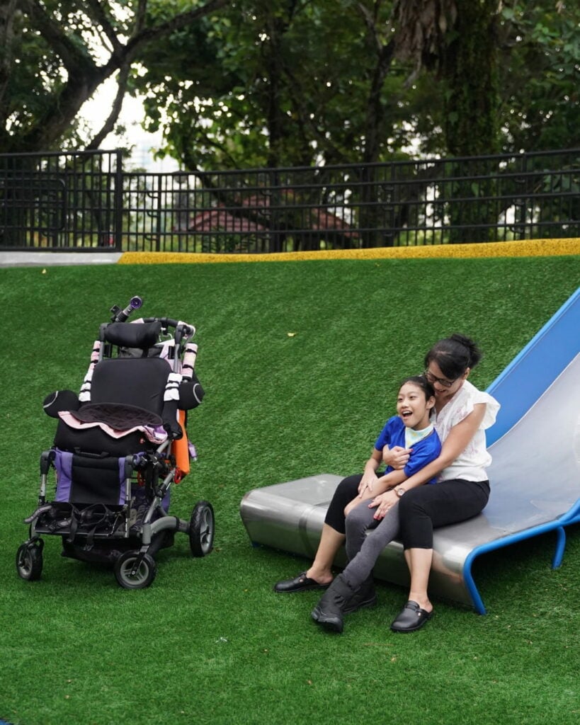 Magical Bridge Playground At Sun Plaza Park, Tampines