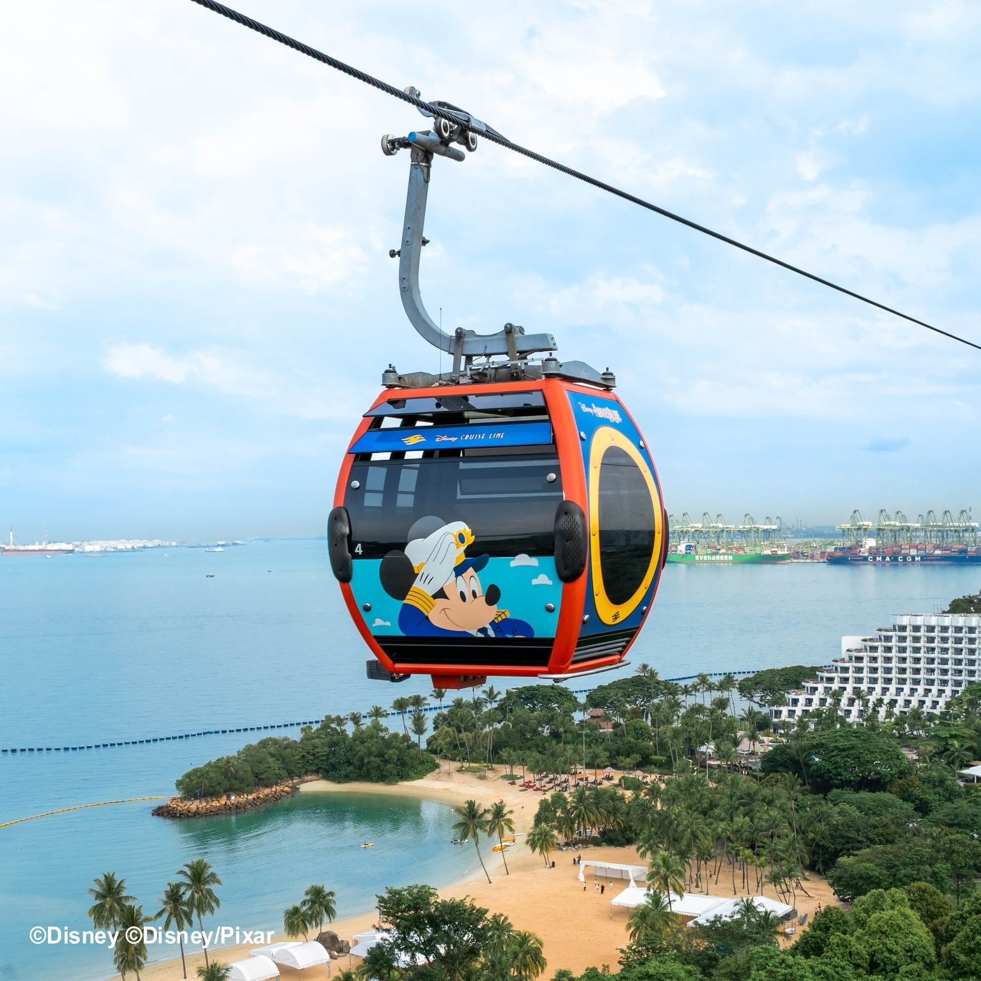 Get $2 Cable Car Rides On The Sentosa Line